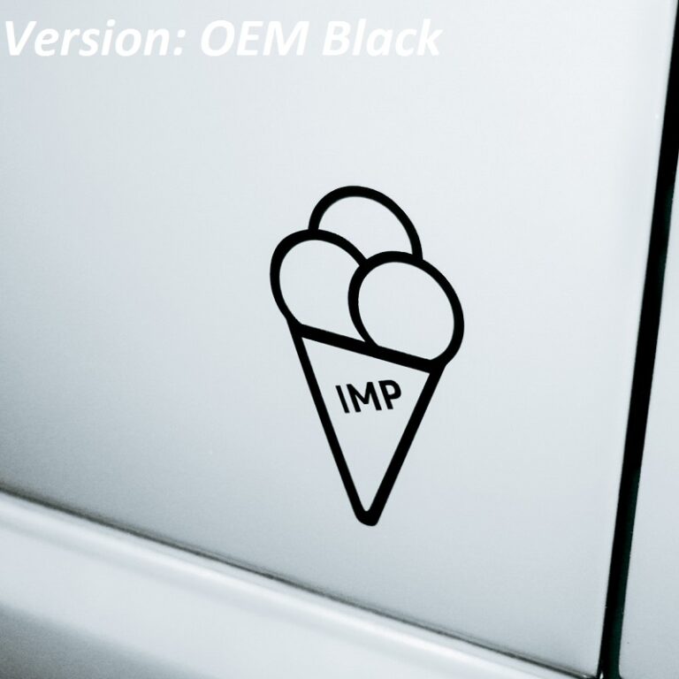 Icemanperformance Sticker mit Logo in verschiedenen Farben